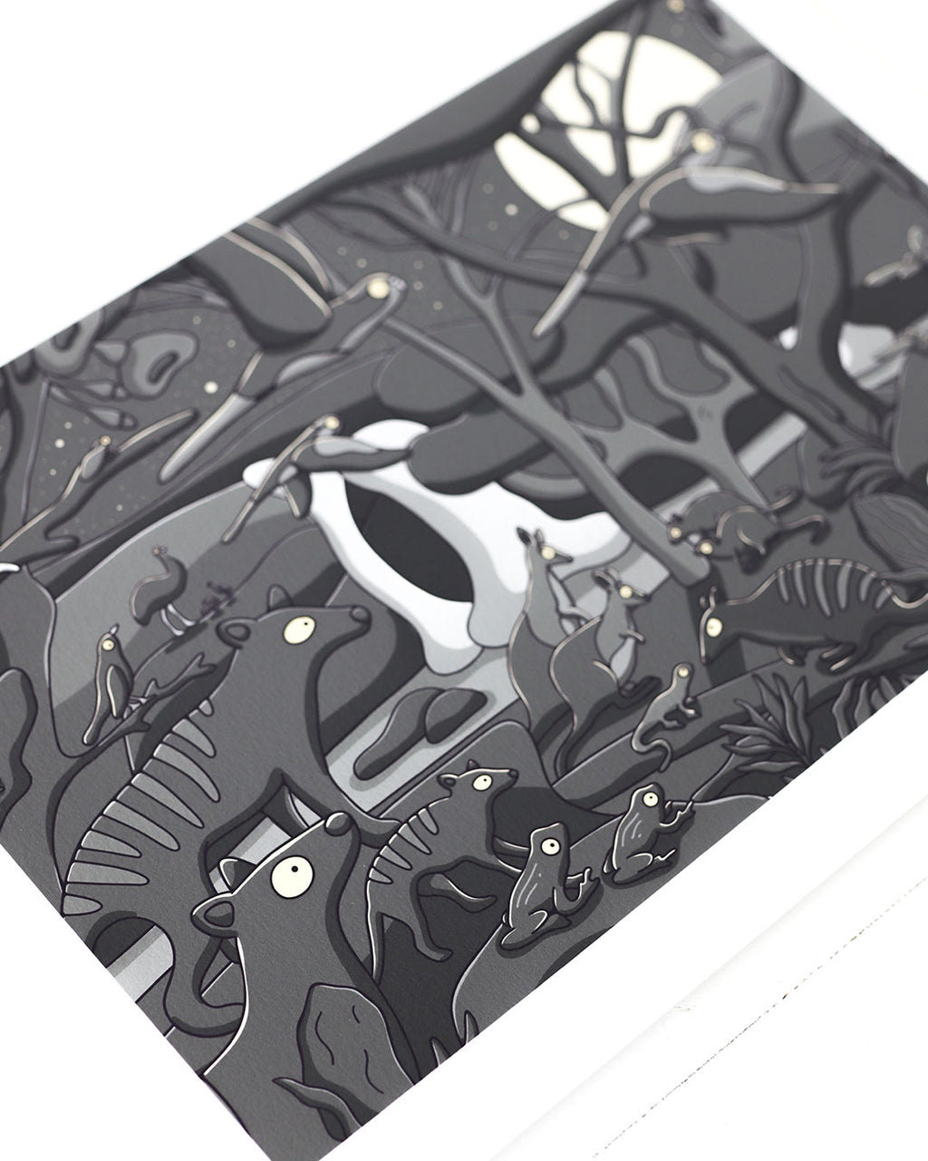 Extinct Animals Art Print from Australian Animals Book - Brentos