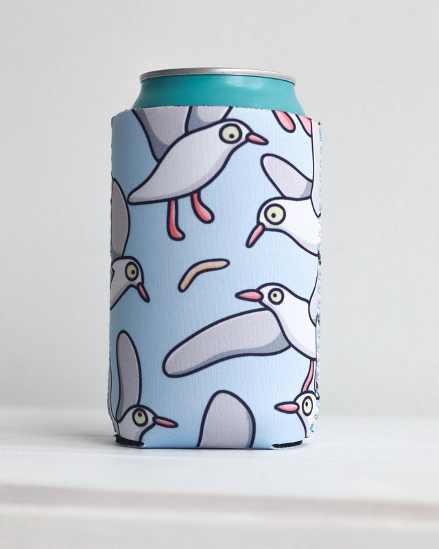 Seagull Chip Stubby Holder Beer Cooler by Brentos