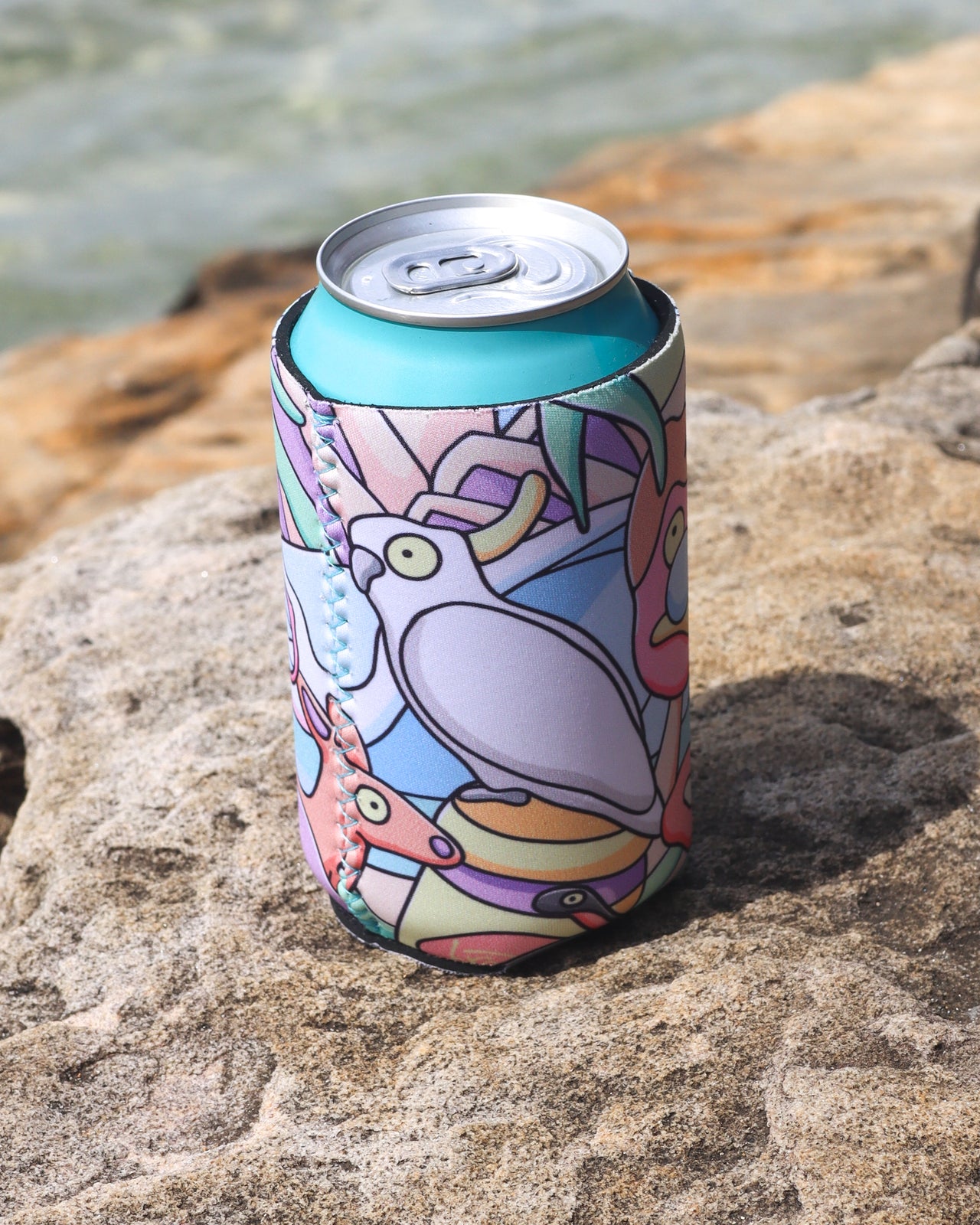 Australiana Stubby Holders & Beer Coolers with Amazing Art by Brentos