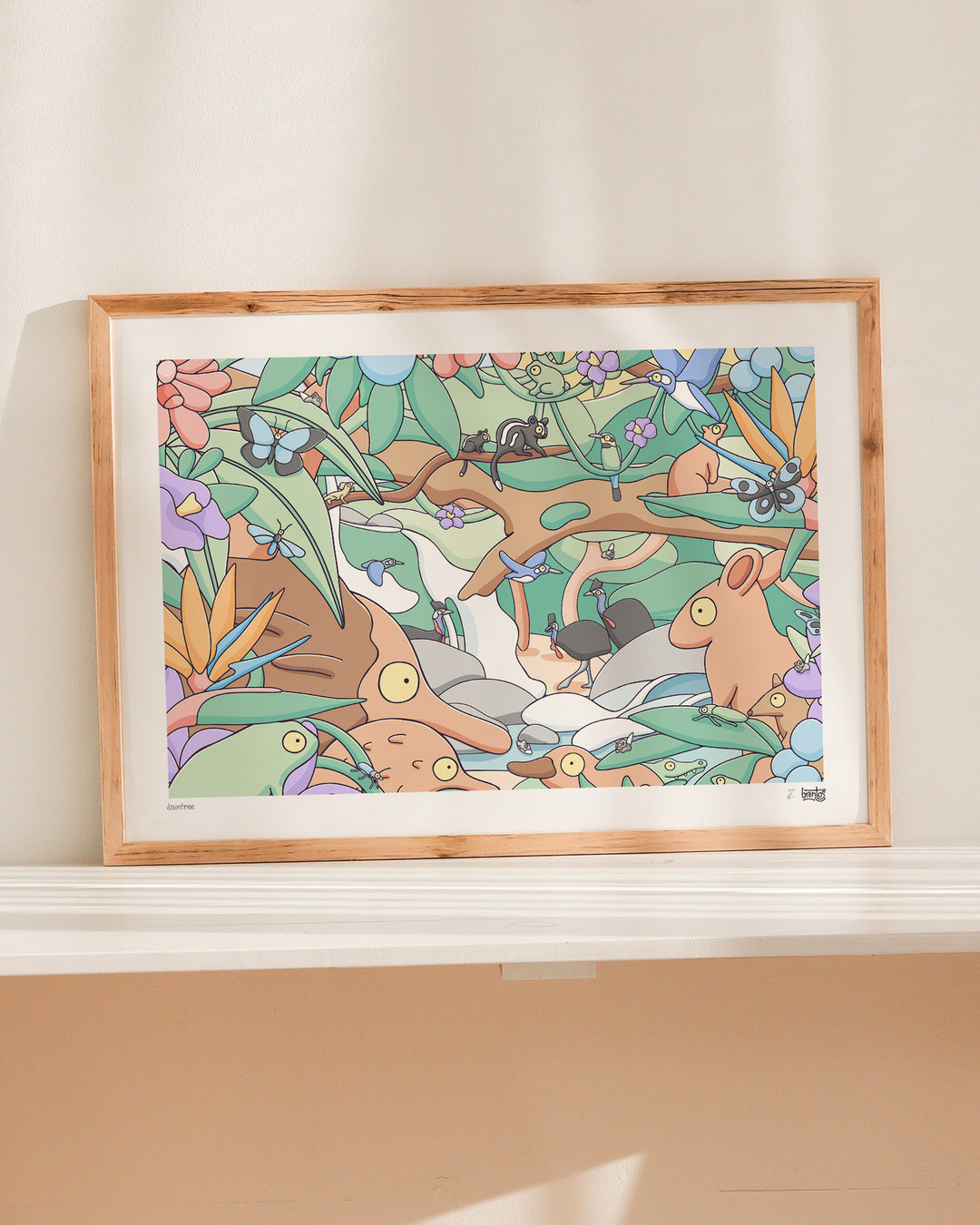 Daintree Rainforest Art Print (Landscape) - Brentos