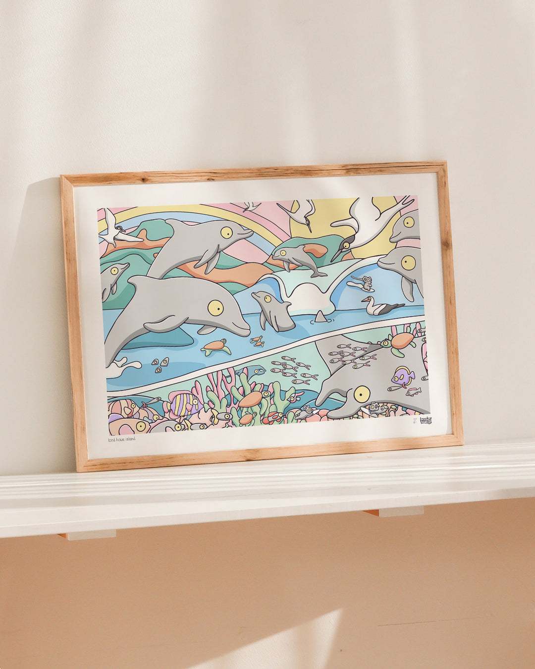Lord Howe Island Art Print (Landscape) - Brentos