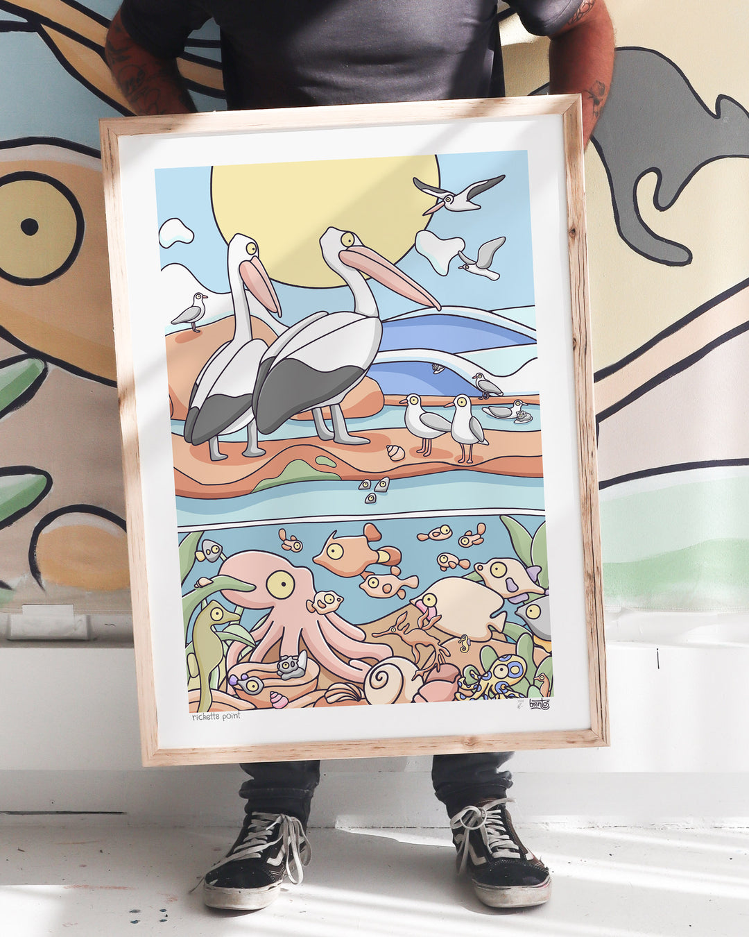 Ricketts Point Art Print - Brentos