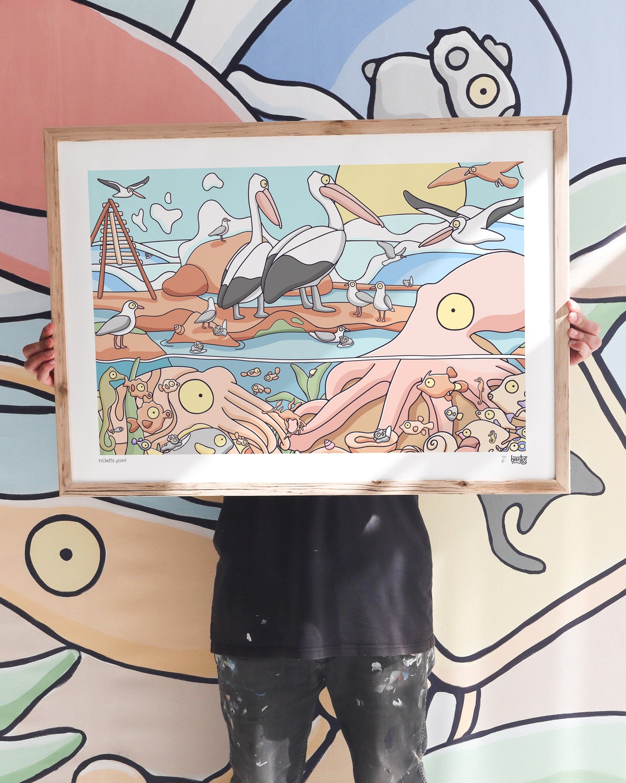 Ricketts Point Art Print (Landscape) - Brentos