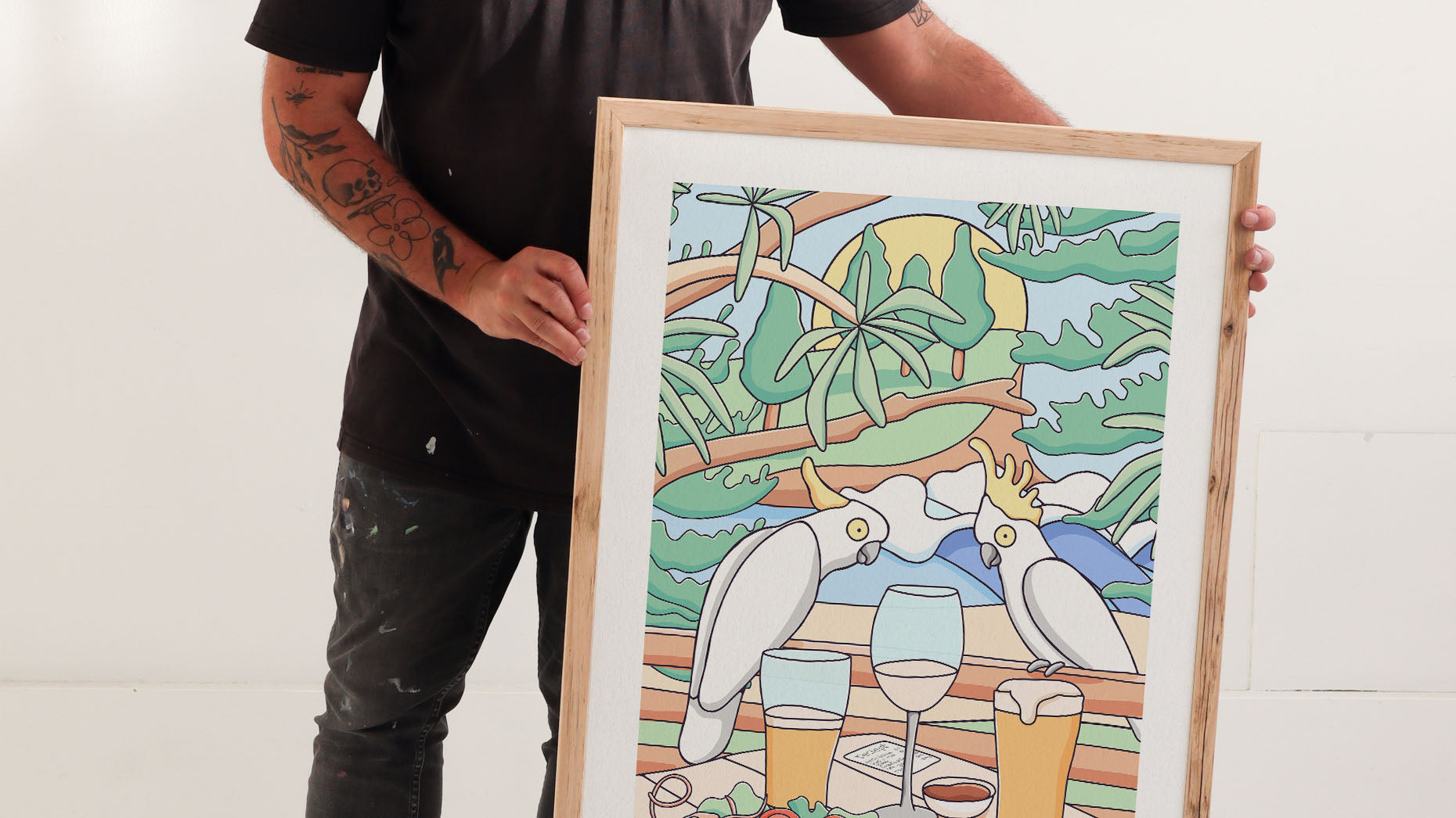 Bush Birds Gallery Wall Set - Brentos