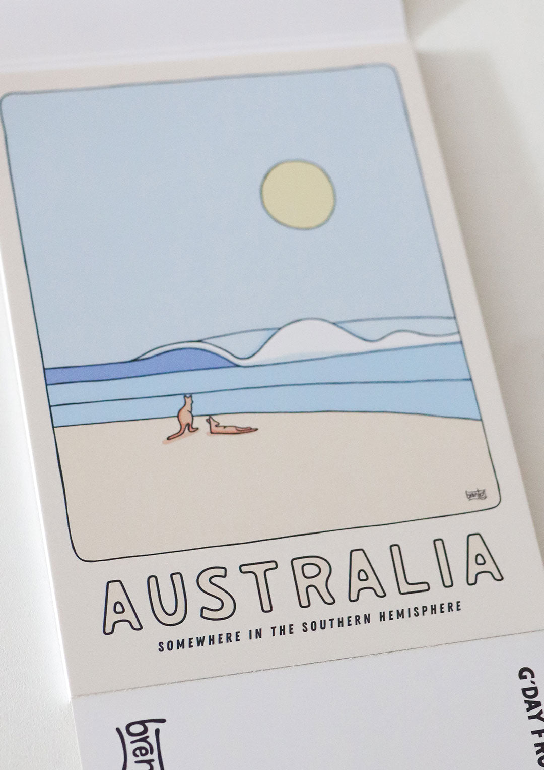 Australia Postcard Booklet (10 Postcards) - Brentos
