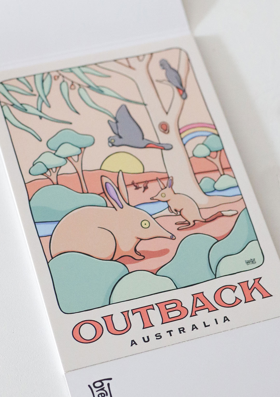 Australia Postcard Booklet (10 Postcards) - Brentos