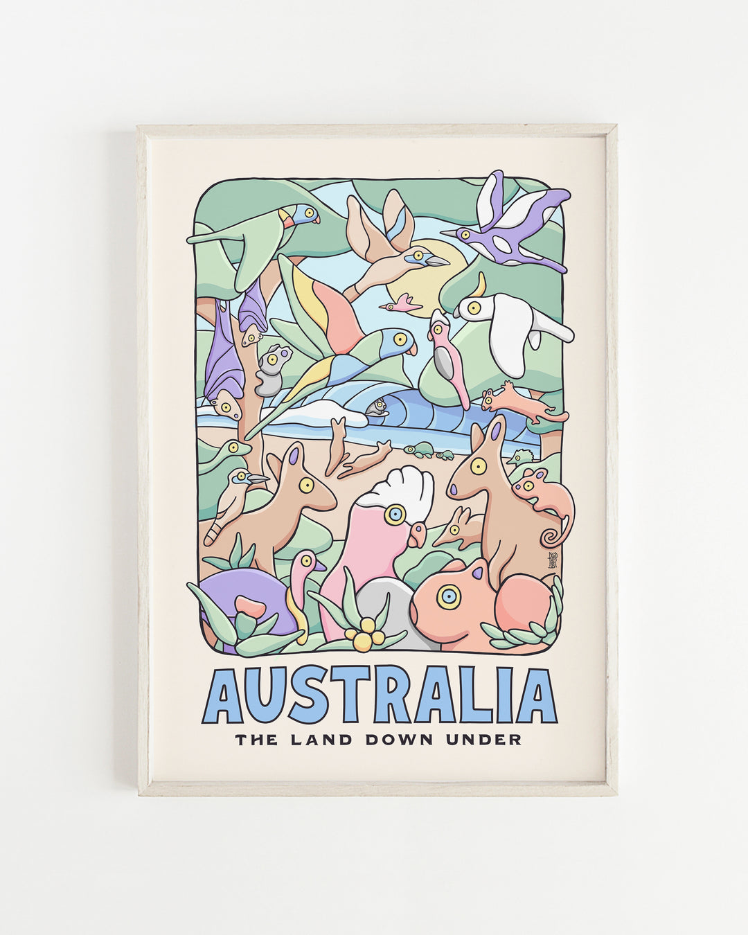 Australia Poster by Brentos