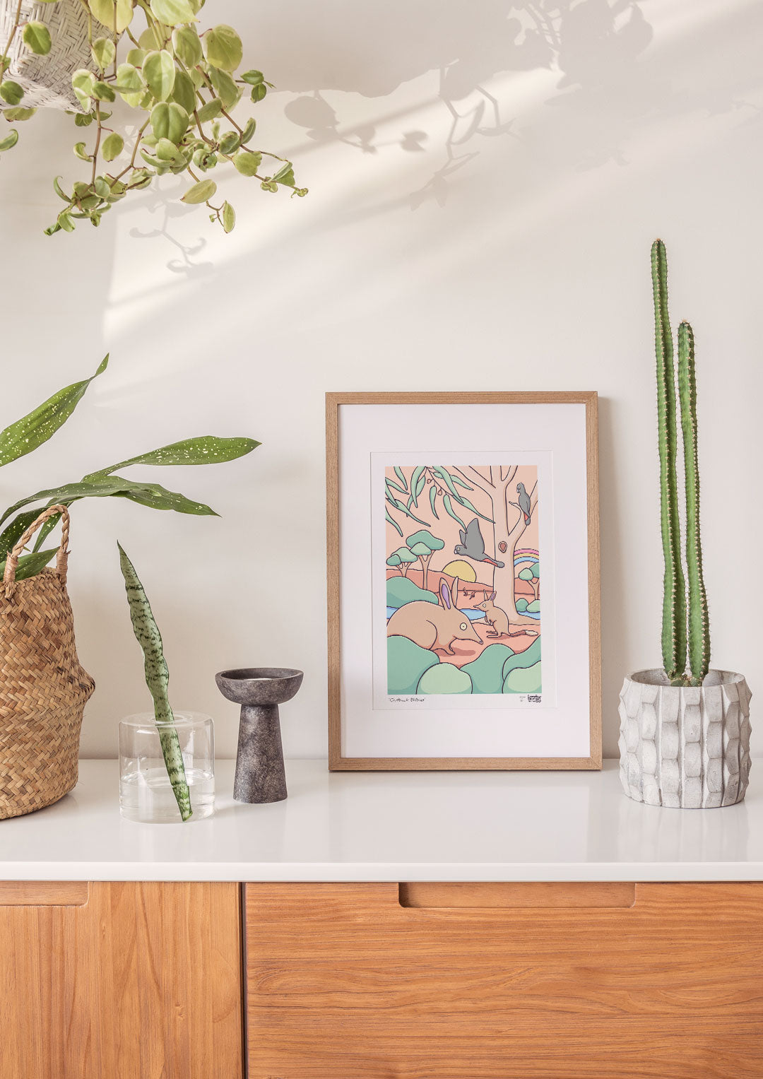 Australian Outback Bilbies Wall Art Print by Brentos